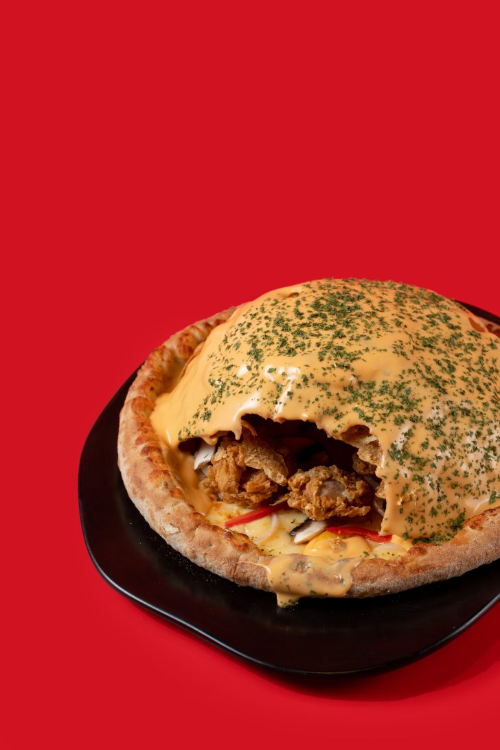 EXPLOSIVE CHEESY KOREAN “VOLCANO” PIZZA AVAILABLE AT PIZZAMARU ...