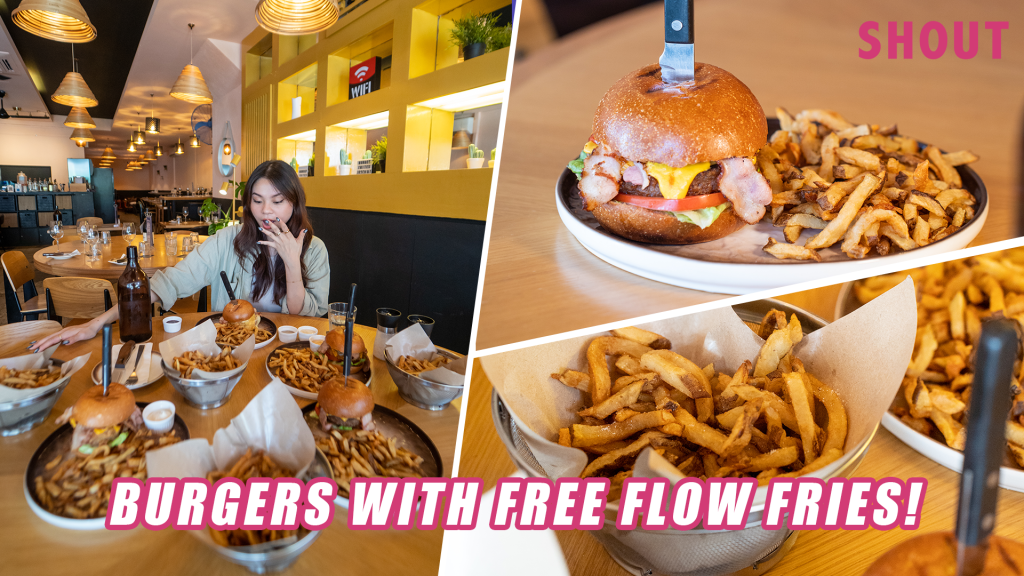 THIS FRENCH STEAKHOUSE HAS DIY BURGER FRITES WITH UNLIMITED HOMEMADE ...