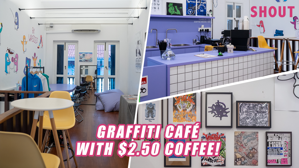 "GRAFFITI" CAFÉ IN HAJI LANE HAS $2.50 COFFEE, GEN Z AESTHETICS ...