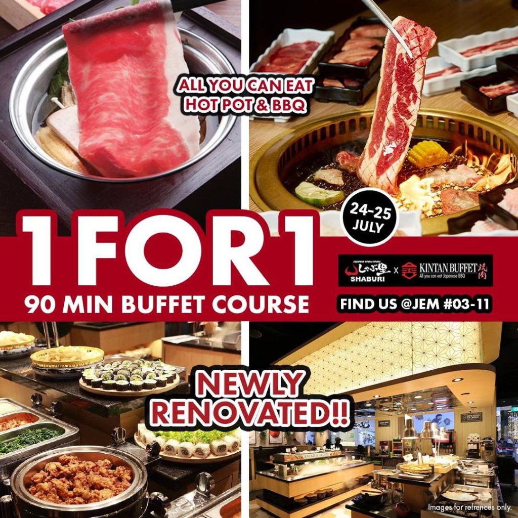 1-FOR-1 BBQ & HOTPOT BUFFET FROM $12.40++ PER PERSON WITH BEEF STEAK ...