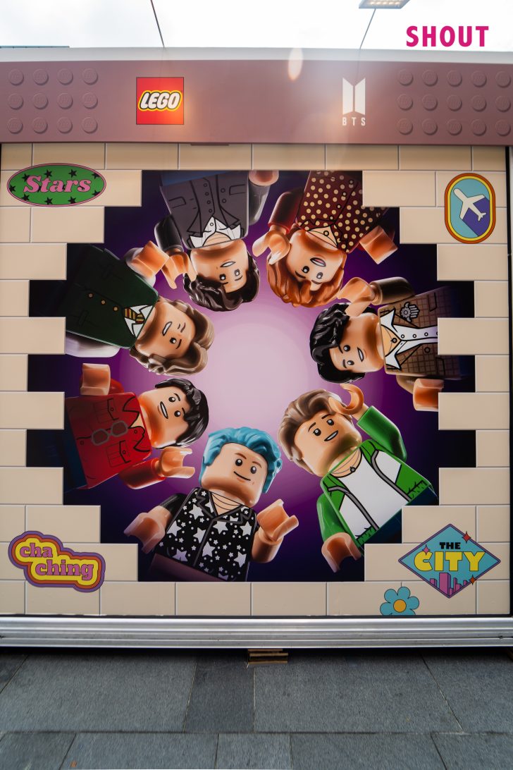 LEGO X BTS POP-UP AT ORCHARD ROAD HAS 1.2-METRE FIGURINES OF BTS ...