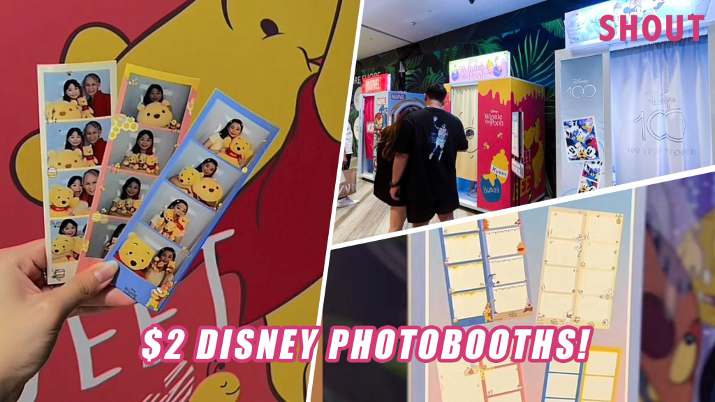$2 DISNEY PHOTOBOOTH POP-UP AT JEWEL CHANGI AIRPORT: HAS MARVEL, MICKEY ...