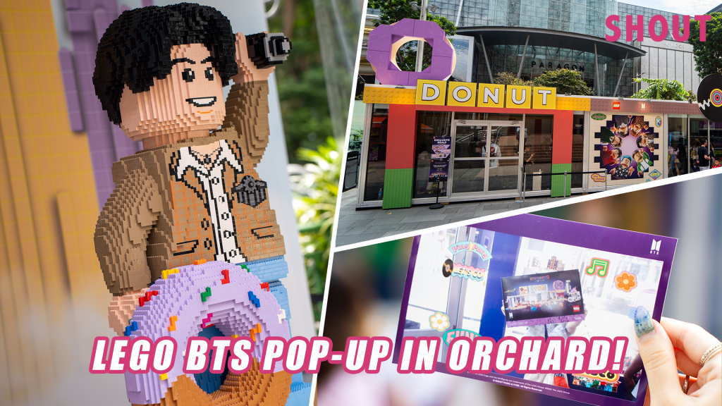 LEGO X BTS POP-UP AT ORCHARD ROAD HAS 1.2-METRE FIGURINES OF BTS ...