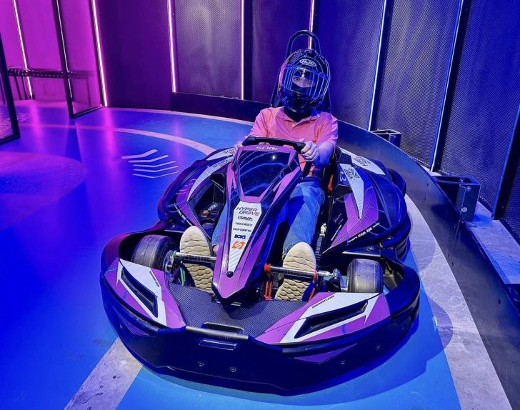 HYPERDRIVE AT THE PALAWAN @ SENTOSA: 3-LEVEL INDOOR ELECTRIC GO-KART ...