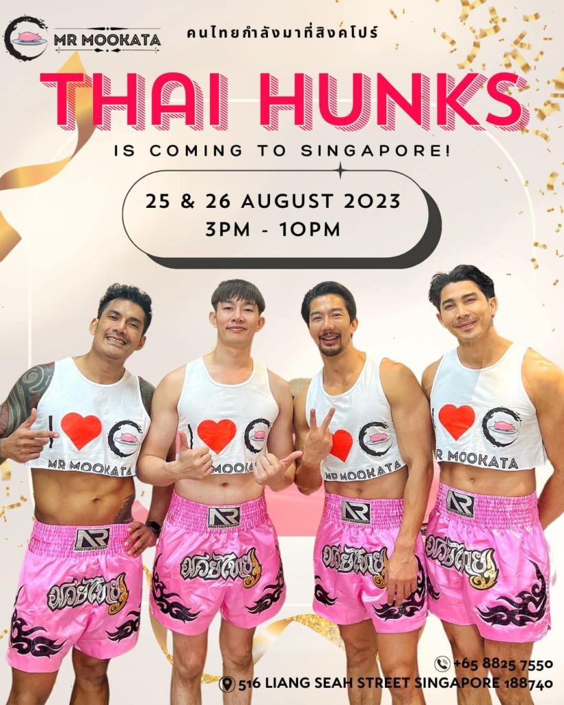 VIRAL SHIRTLESS “THAI HUNKS” FROM BANGKOK ARE COMING TO MR MOOKATA IN ...