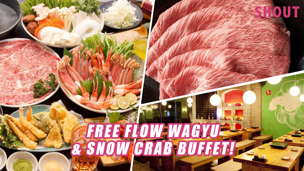 UNLIMITED JAPANESE WAGYU & SNOW CRAB YAKINIKU-SHABU SHABU BUFFET WITH ...