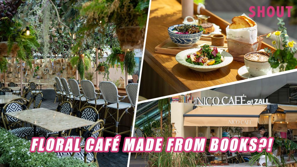 GORGEOUS FLORAL PARISIAN-INSPIRED CAFÉ IN ORCHARD WITH AESTHETIC BRUNCH ...