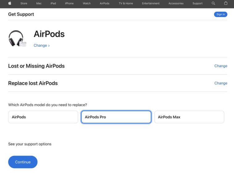 LOST AN AIRPOD? YOU CAN REPLACE THE LOST AIRPOD OR CASE AT APPLE STORES ...