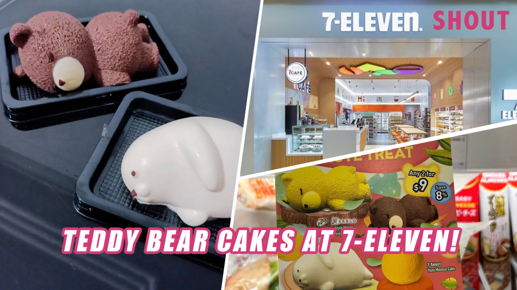 7-ELEVEN SINGAPORE HAS TEDDY BEAR-SHAPED MOUSSE CAKES FROM $4.50 EACH ...