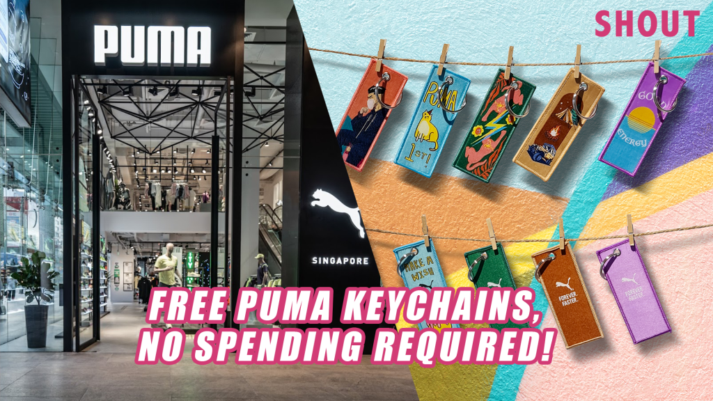 FREE KEYCHAINS AT PUMA 313@SOMERSET WITH THIS SECRET CODE, NO SPENDING ...