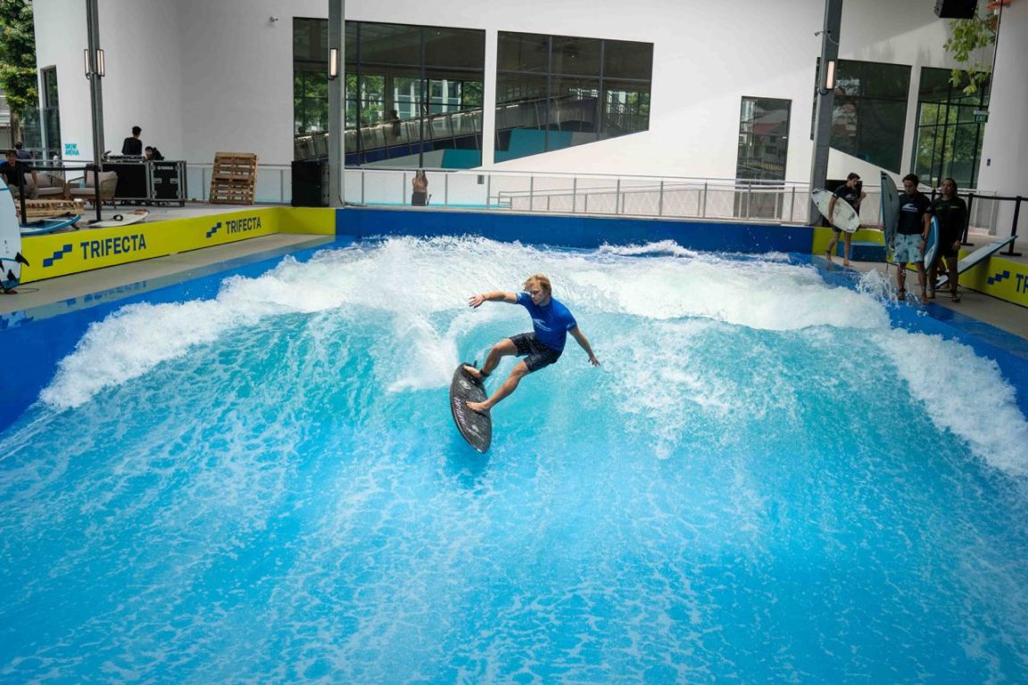 TRIFECTA: ASIA’S FIRST-EVER SNOW, SURF & SKATE PLAYGROUND OPENS IN ...