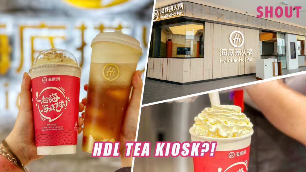 HDL JB HAS EXCLUSIVE TEA KIOSK WITH MILK TEA & CHEESE FOAM DRINKS FROM ...