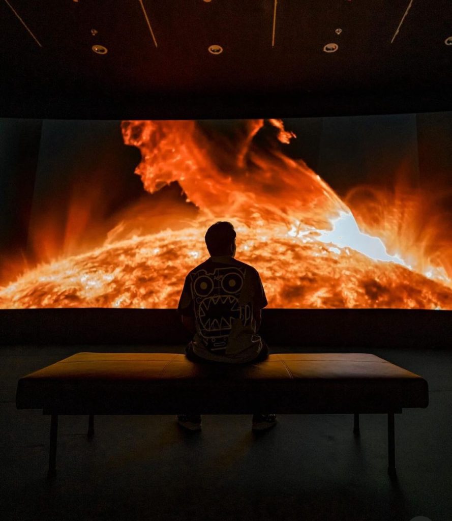GIANT GLOWING MARTIAN PLANET AT NEW SPACE-THEMED EXHIBITION, MARS: THE ...