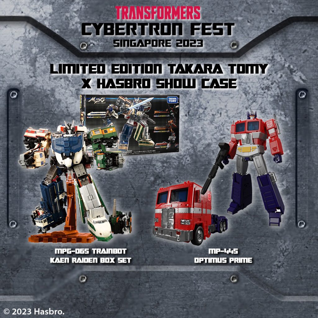 MEGA TRANSFORMERS FESTIVAL AT SINGAPORE COMIC CON 2023: EXCLUSIVE TOY ...