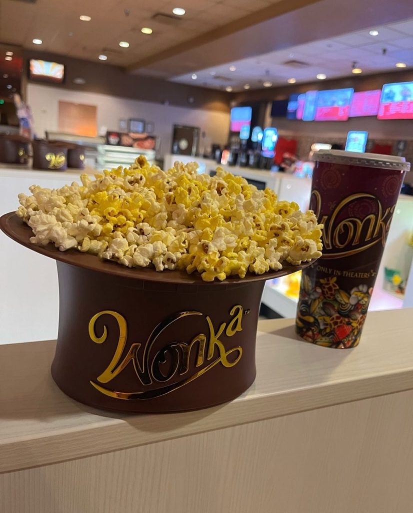 LIMITED-EDITION WONKA HAT POPCORN BUCKET AT ALL GOLDEN VILLAGE CINEMAS ...