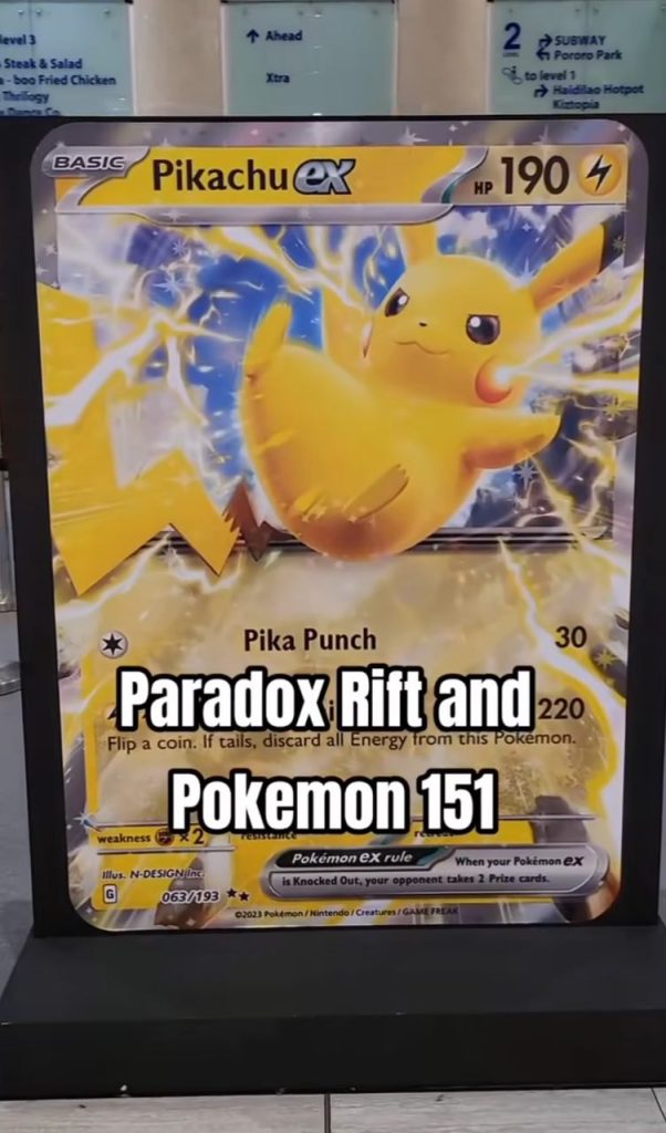 POKÉMON POP-UP WITH GIANT POKÉMON CARD DISPLAYS, MERCHANDISE & FREE ...
