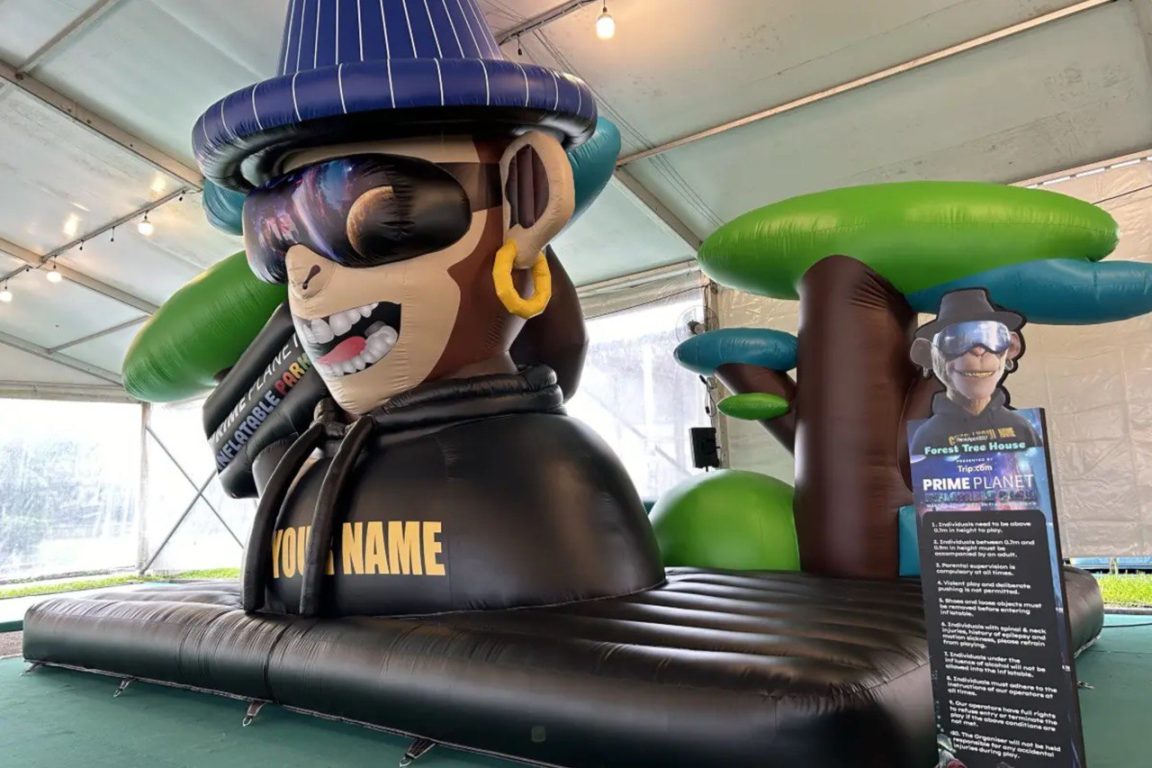 PRIME PLANET: WORLD’S FIRST-EVER MEGA NFT INFLATABLE PARK WITH GIANT 10 ...
