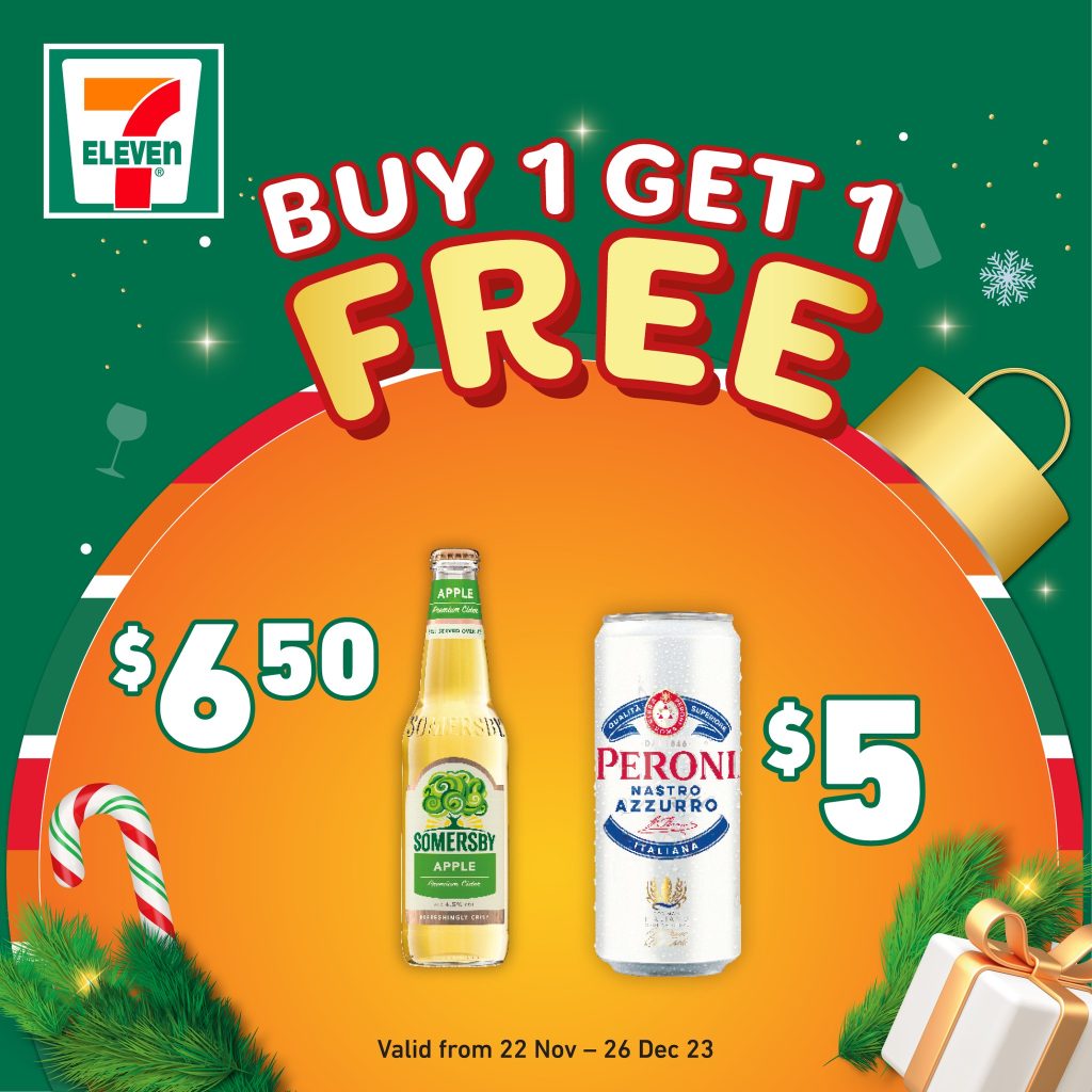 1-FOR-1 BEER, WINE & BOOZE AT ALL 7-ELEVEN STORES IN SINGAPORE FROM ...