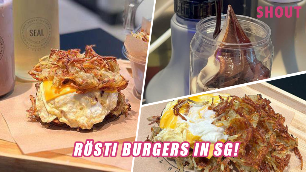 FIRST-EVER RÖSTI BURGER IN SINGAPORE: CRISPY WAFFLED RÖSTI BURGER "BUNS ...