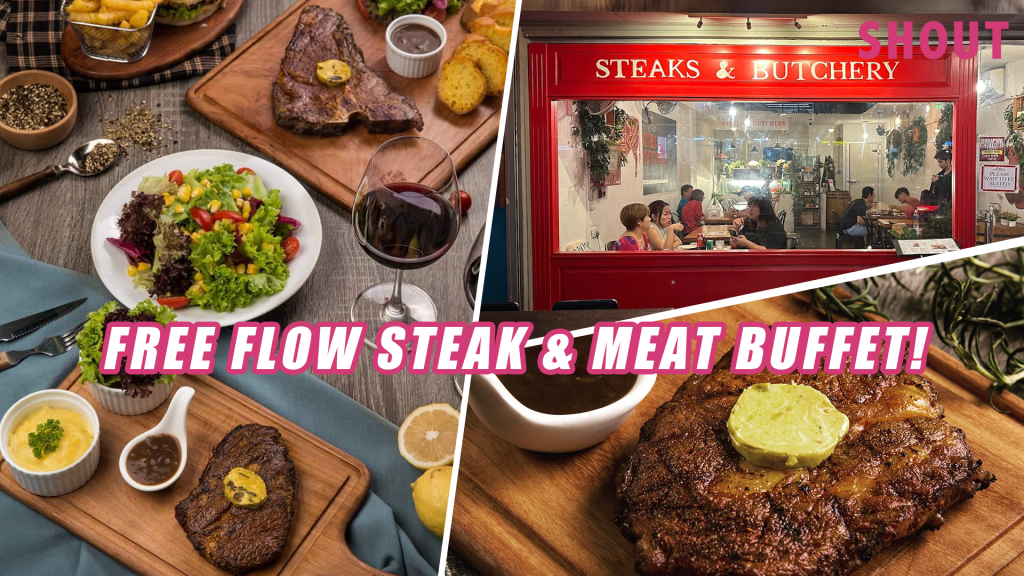 UNLIMITED STEAK BUFFET WITH FREE FLOW STRIPLOIN, FLANK, BEEF SHABU ...