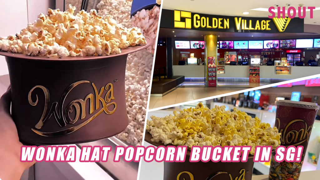 LIMITED-EDITION WONKA HAT POPCORN BUCKET AT ALL GOLDEN VILLAGE CINEMAS ...