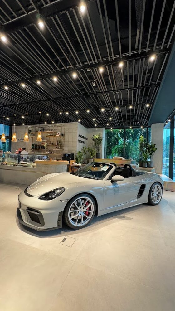 FIRST-EVER 2-STOREY PORSCHE CAFÉ IN SINGAPORE WITH FREE RACING ...