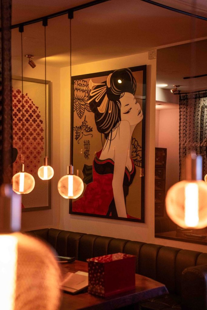 URESHII: LUXE KOREAN-JAPANESE FUSION RESTAURANT WITH GEISHA DECOR ...