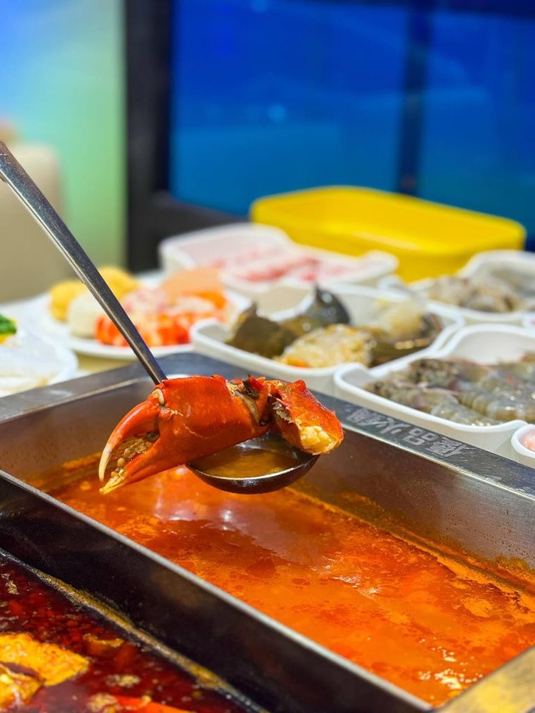 UNLIMITED CRAB HOTPOT BUFFET IN ORCHARD WITH FREE FLOW SEAFOOD, MEATS ...