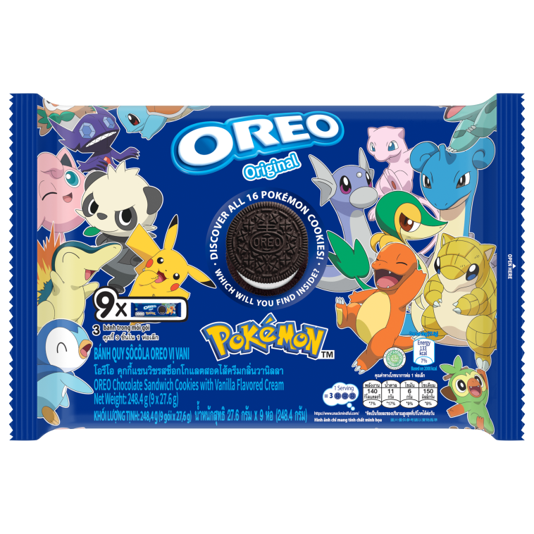NEW POKÉMON OREOS IN SINGAPORE HAS POKÉMON-EMBOSSED COOKIES, AVAILABLE ...