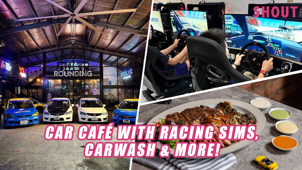 ROUNDING: SINGAPORE’S FIRST CAR CAFÉ WITH RACING SIMULATORS, POOL ...