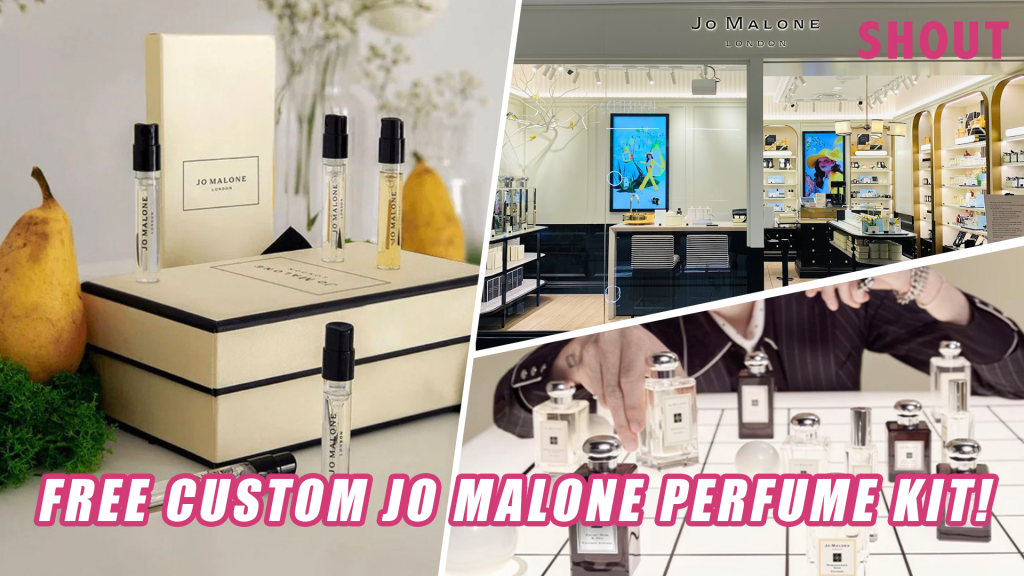 FREE JO MALONE PERFUME KIT AT ALL OUTLETS IN SINGAPORE, NO SPENDING ...
