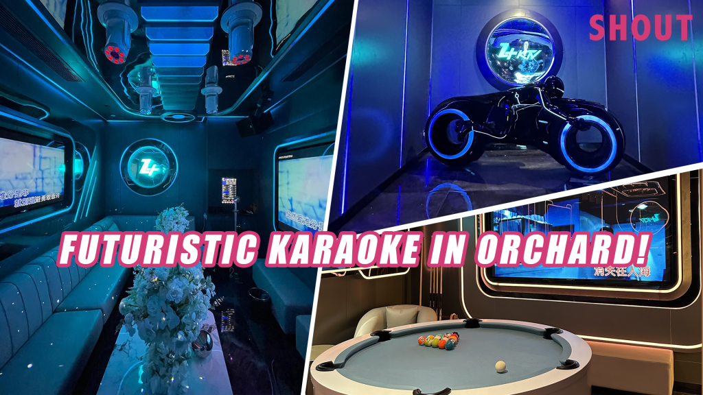 Z+ KTV: FUTURISTIC SPACE-THEMED KARAOKE STUDIO WITH 17 PRIVATE ROOMS ...