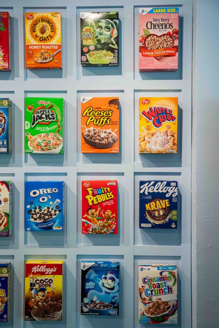 FIRST-EVER DIY CEREAL ICE CREAM BAR IN SINGAPORE WITH CEREAL “LIBRARY ...