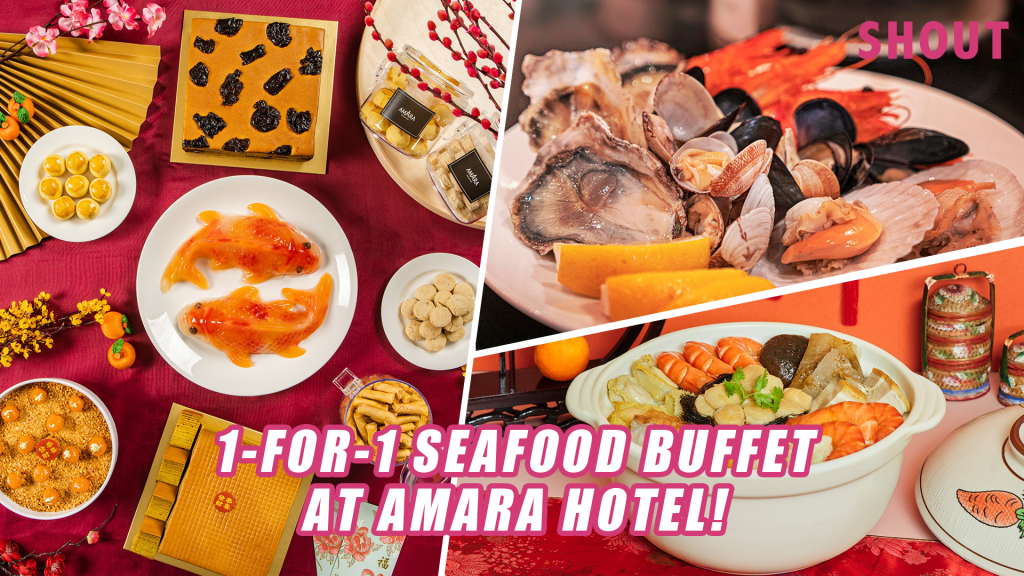 1-FOR-1 CNY SEAFOOD BUFFET LUNCH & DINNER AT AMARA HOTEL SINGAPORE FROM ...