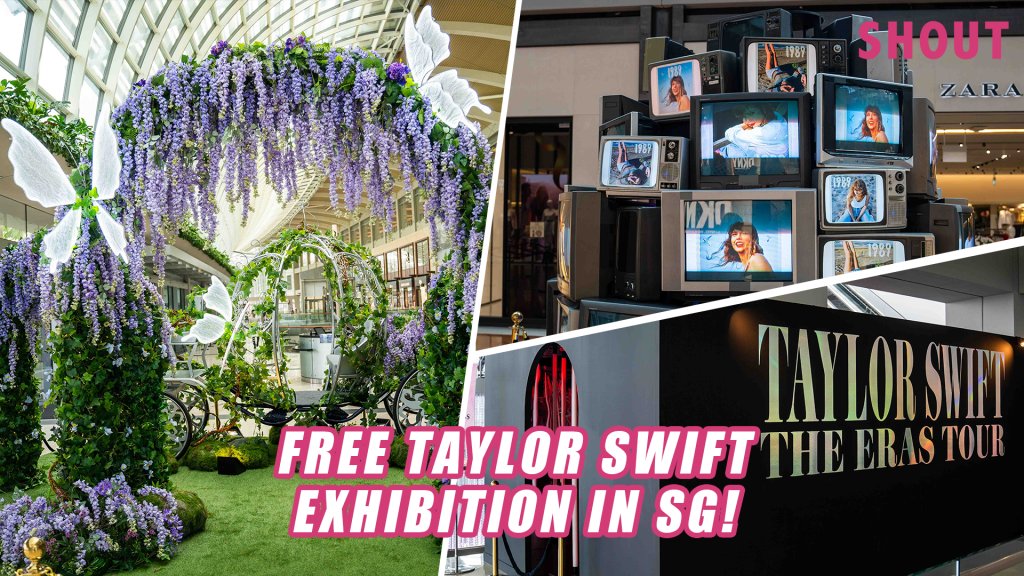 FREE TAYLOR SWIFT TRAIL AT MARINA BAY SANDS HAS A BUTTERFLY GARDEN ...
