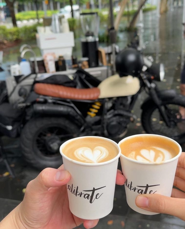 FIRST-EVER ROVING MOTORCYCLE SIDECAR COFFEE CART IN SINGAPORE SERVES ...