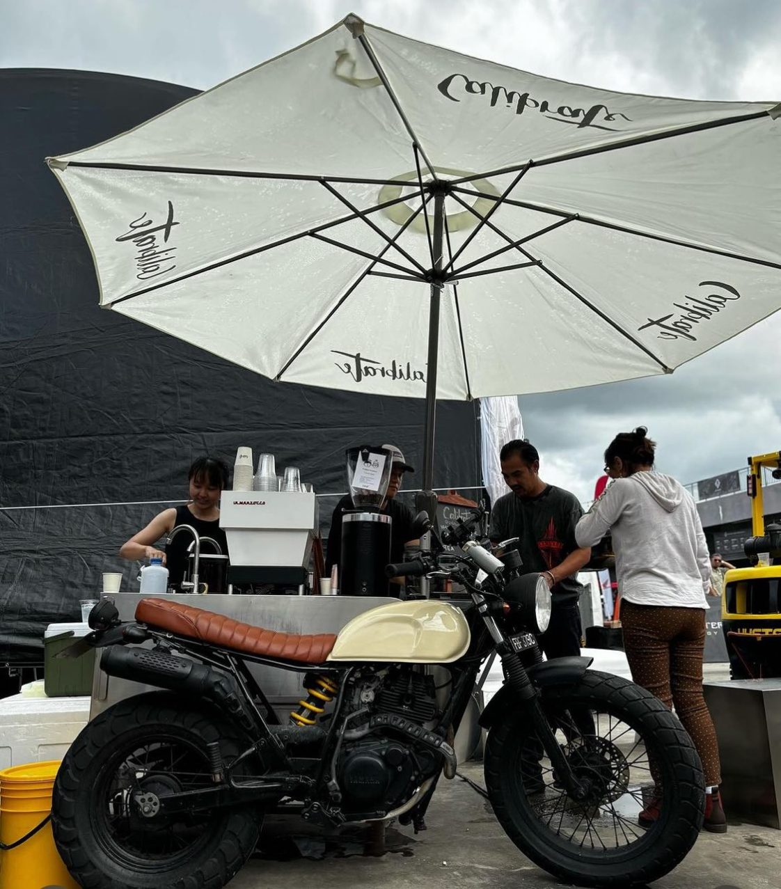 FIRST-EVER ROVING MOTORCYCLE SIDECAR COFFEE CART IN SINGAPORE SERVES ...