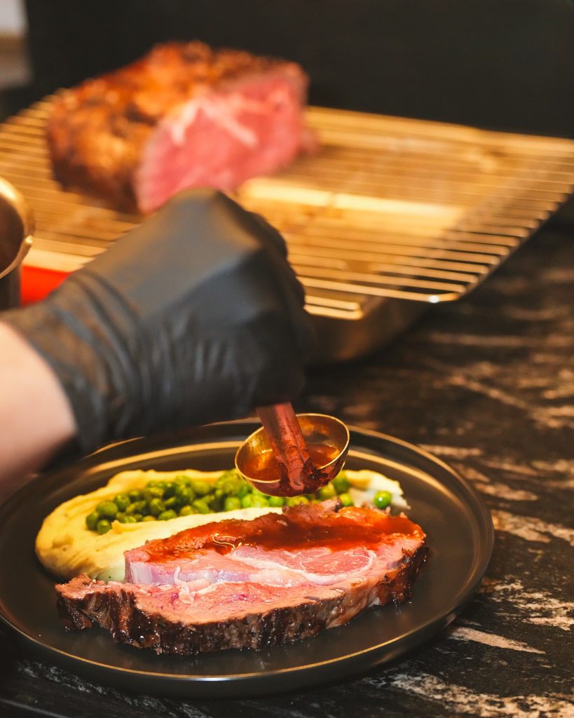 UNLIMITED RIBEYE ROAST BEEF WITH MELTY RACLETTE CHEESE & SIDES ON ...