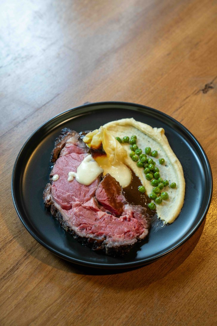 UNLIMITED RIBEYE ROAST BEEF WITH MELTY RACLETTE CHEESE & SIDES ON ...