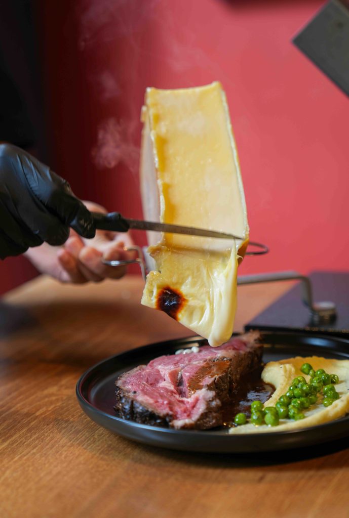 UNLIMITED RIBEYE ROAST BEEF WITH MELTY RACLETTE CHEESE & SIDES ON ...