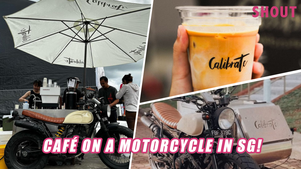 FIRST-EVER ROVING MOTORCYCLE SIDECAR COFFEE CART IN SINGAPORE SERVES ...