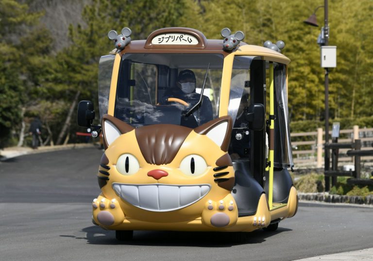 NEW REAL-LIFE STUDIO GHIBLI “CATBUS” THAT YOU CAN ACTUALLY RIDE IN ...