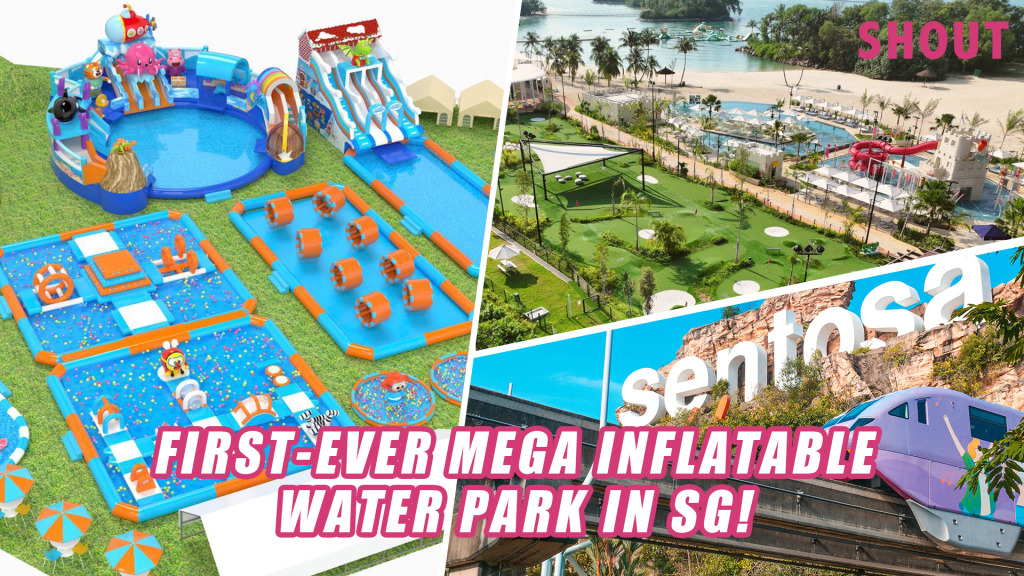 SPLASHTOPIA: FIRST-EVER MEGA INFLATABLE WATER PARK OPENS AT SENTOSA ...