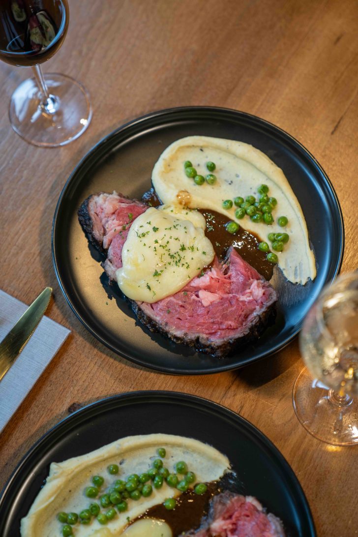 UNLIMITED RIBEYE ROAST BEEF WITH MELTY RACLETTE CHEESE & SIDES ON ...