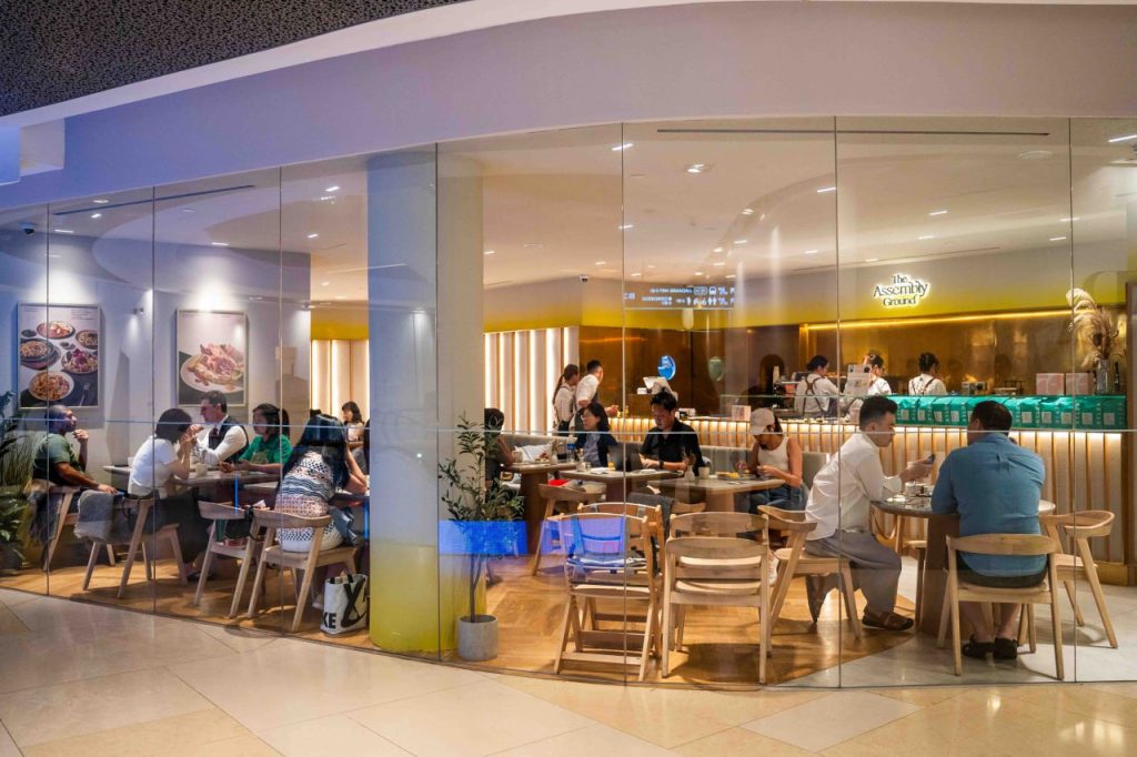 THE ASSEMBLY GROUND CAFÉ TAKES OVER LE MATIN’S SPACE AT ION ORCHARD ...