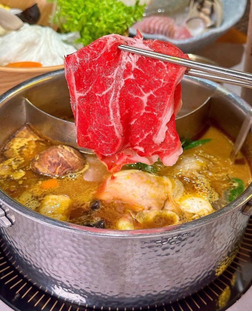 $9 HOTPOT SET WITH BEEF OR SEAFOOD PLATTER PLUS FREE FLOW LU ROU FAN ...