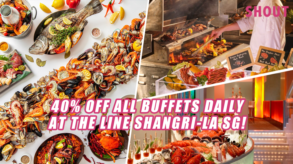 40% OFF ALL SEAFOOD BUFFETS DAILY AT THE LINE RESTAURANT SHANGRI-LA ...