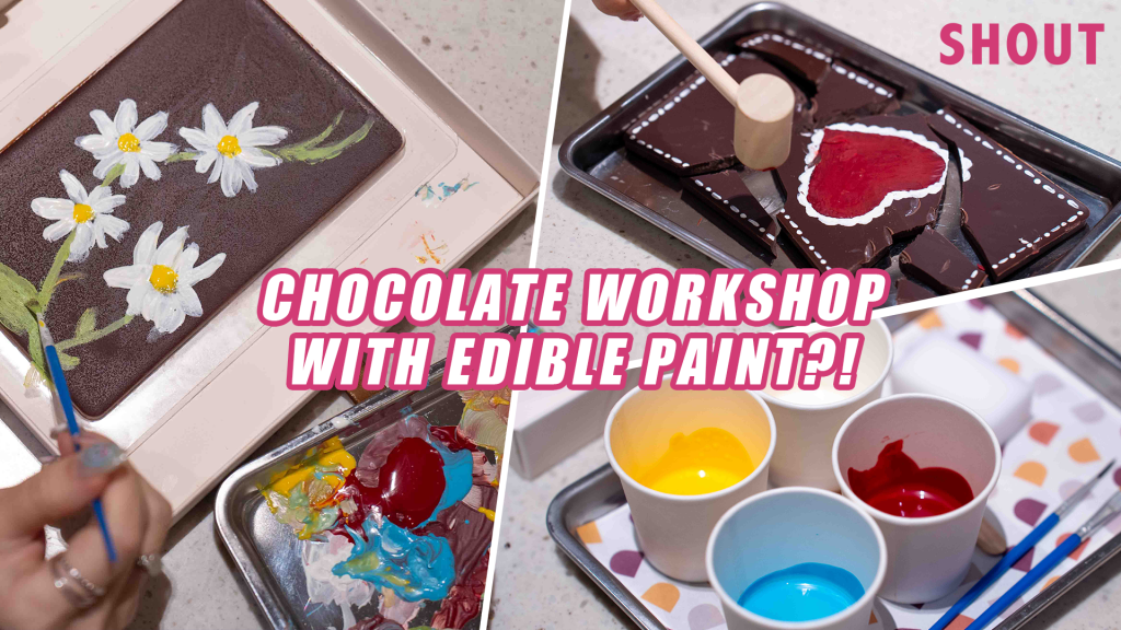 DIY CHOCOLATE PAINTING WORKSHOP WITH ACTUAL “PAINT” PLUS FREE CHOCOLATE ...
