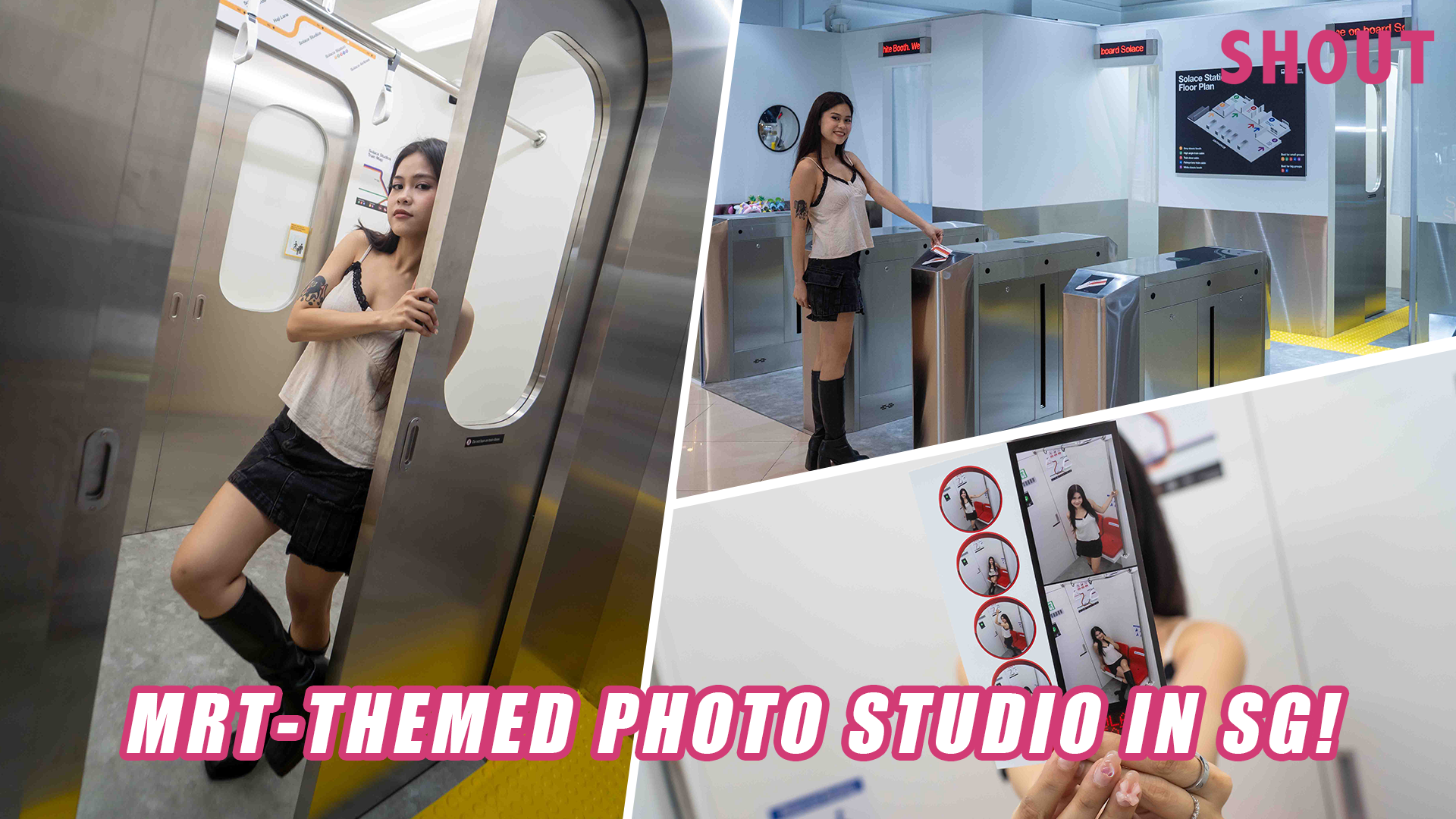 FIRST-EVER MRT-THEMED PHOTO BOOTH IN ORCHARD WITH ACTUAL TRAIN CABINS ...