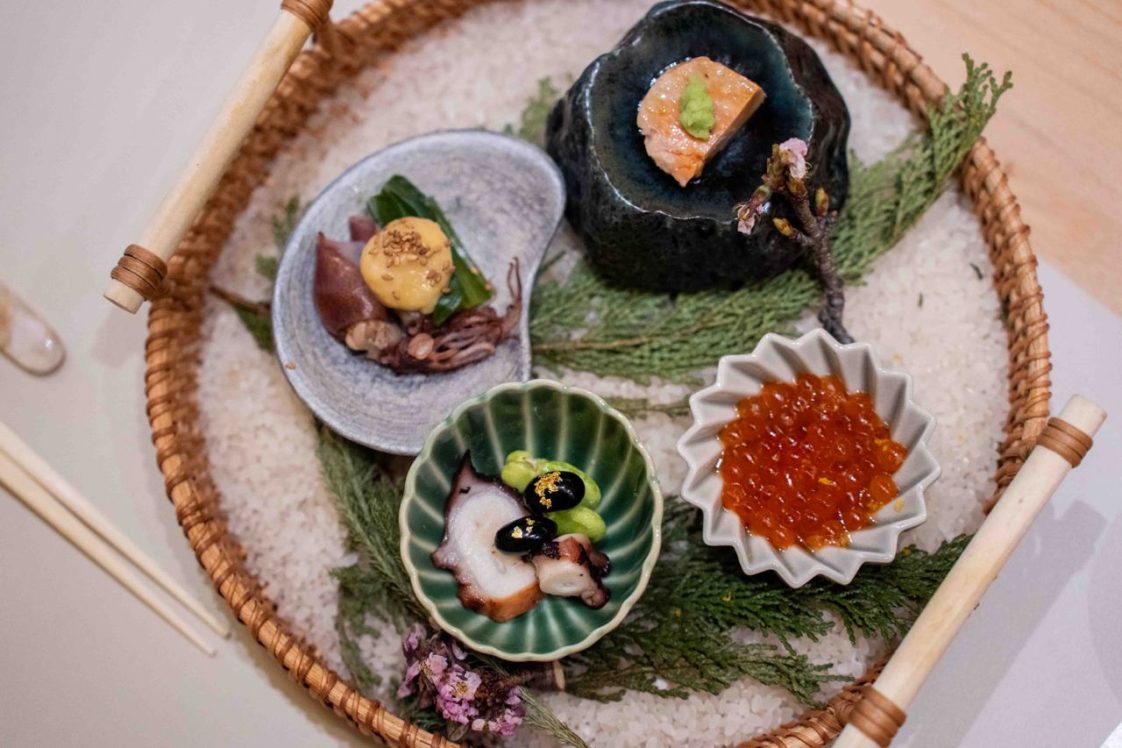 ZEN GARDEN-INSPIRED OMAKASE RESTAURANT WITH OVERFLOWING UNI “MOUNTAIN ...